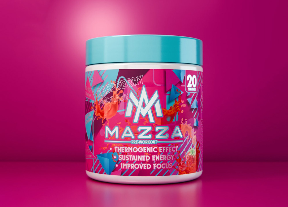 Mazza Pre-Workout premium pre-workout tailored for casual enthusiasts.